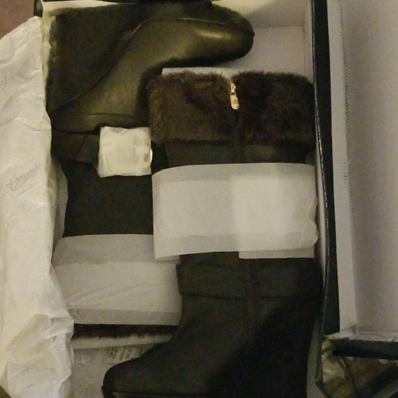 Dereon | Shoes | Dereon Party B Women Boots Brown Size 85 | Poshmark